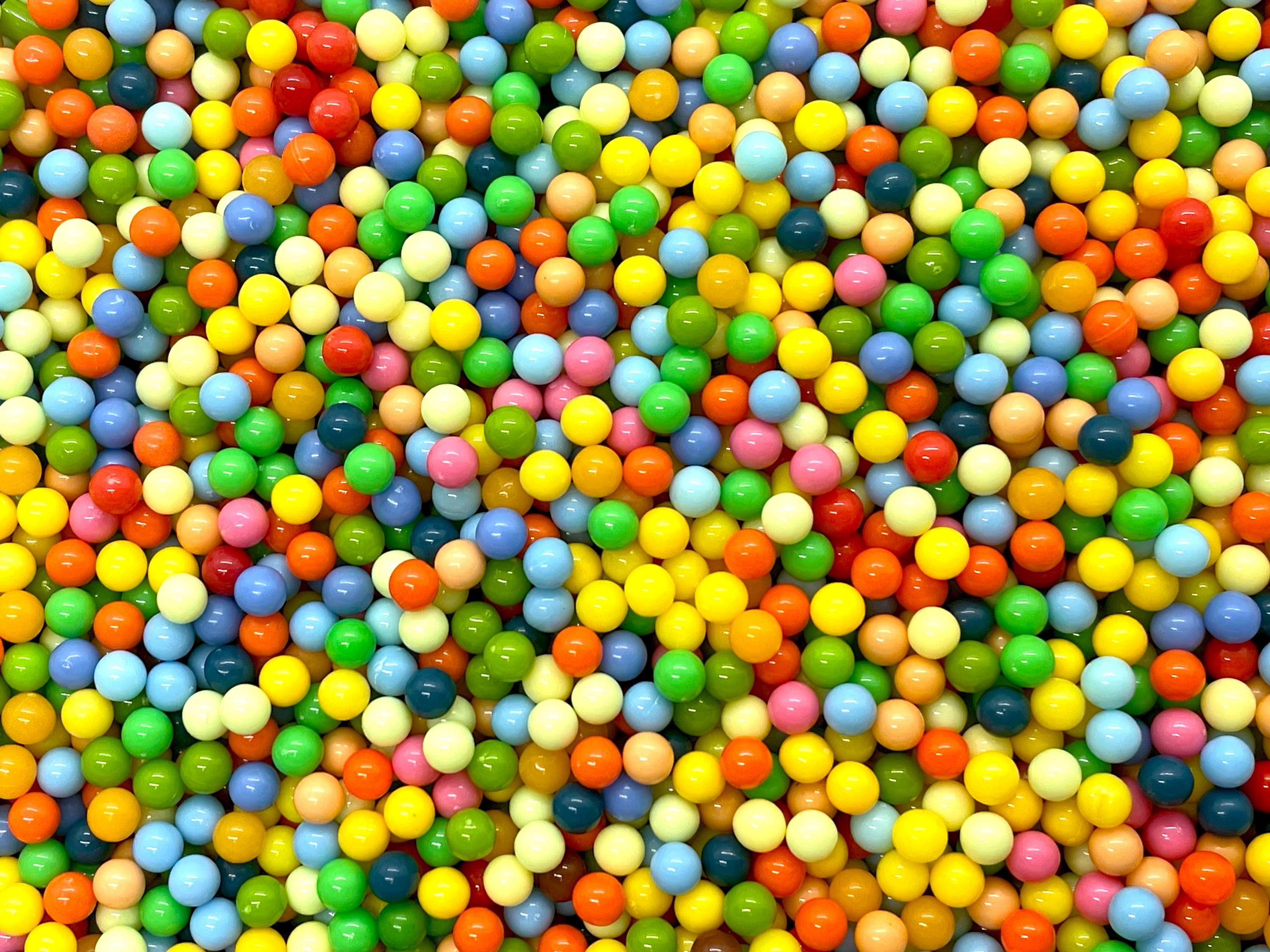 Colorful Fake Round Candies - Mini Faux Sprinkles / Gumballs - Fake ...