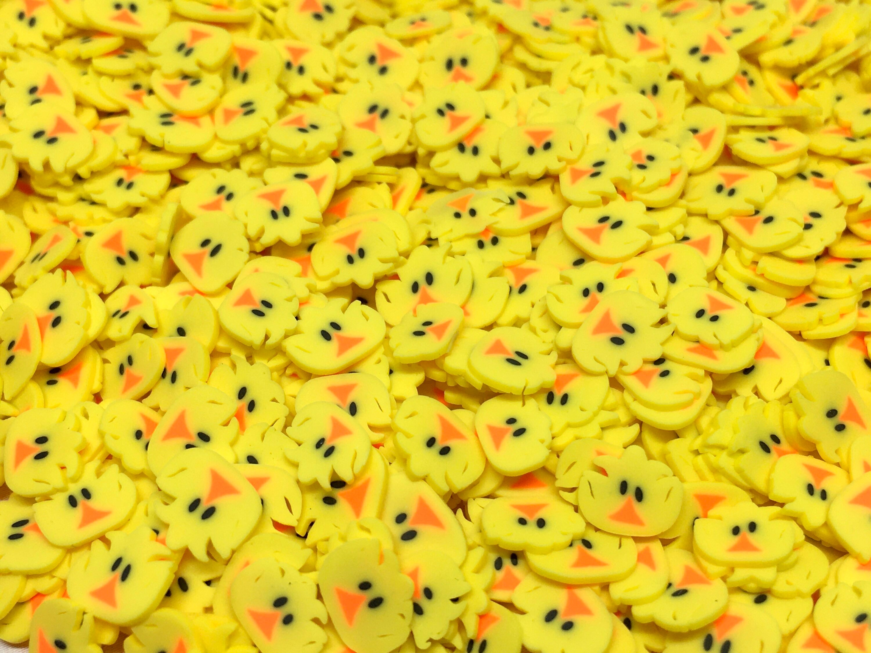 Easter Chick Fimo Slices Chicken Charms for Slime Resin - Etsy