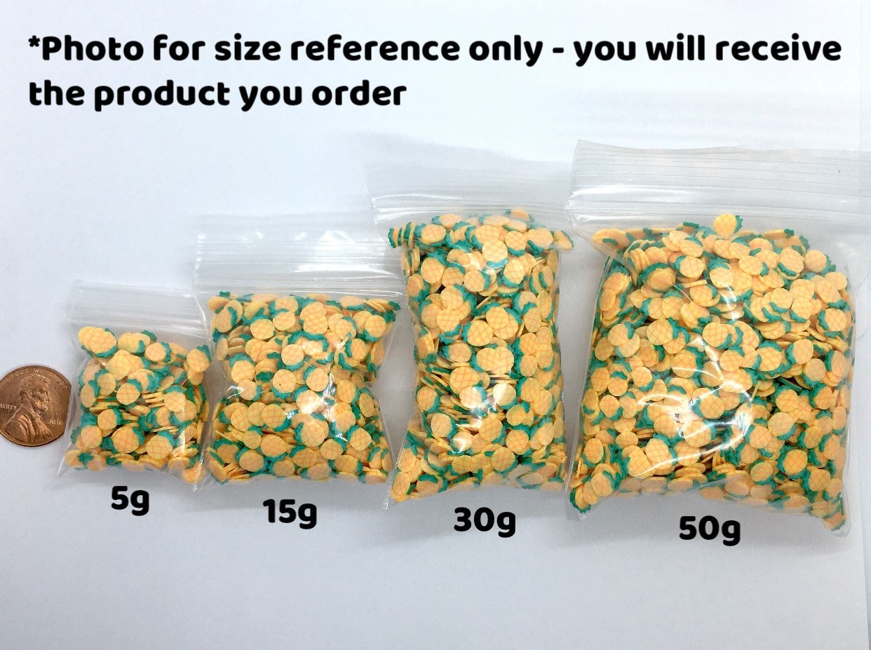 Cow Fimo Slices - Polymer Clay Embellishments for Slime, Nails, or ...