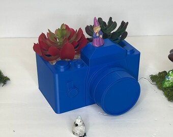 Camera Planter Pot - Etsy