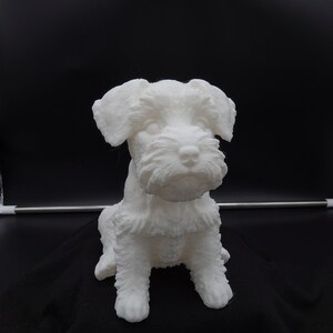 Mini Schnauzer, Mini Schnauzer Statue, Dog Statues, Schnauzer Gifts, - Etsy