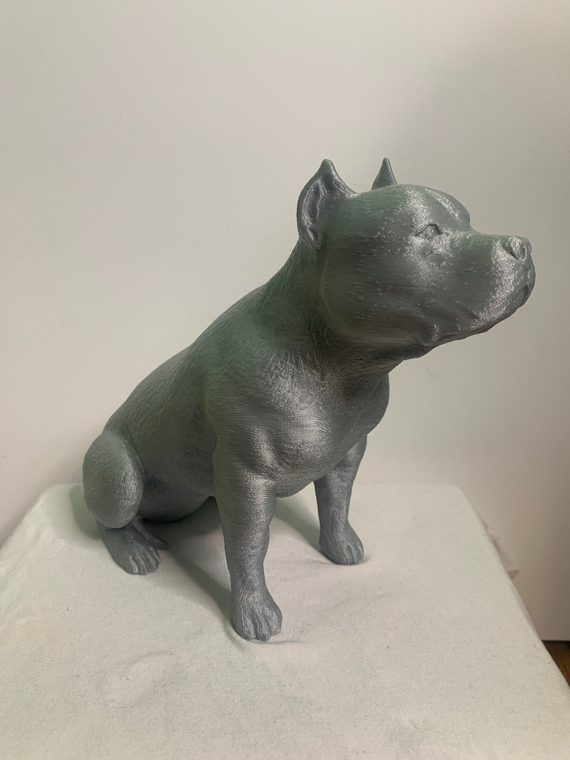 Small 3D Printed Pitbull | Etsy