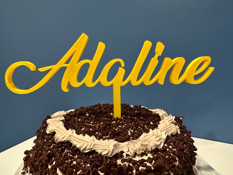 Personalized Name Cake Topper | Birthday Party | Wedding | Baby Shower ...