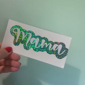 Mama Vinyl Sticker 5in Mom Sticker Laptop Sticker Water Bottle Gifts ...