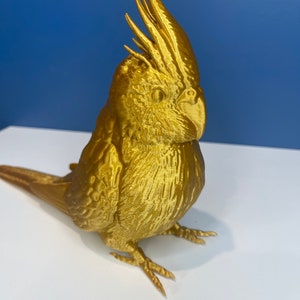 Cockatiel Figurine, Cockatiel Statue, Cockatiel Memorial, Cockatiel ...