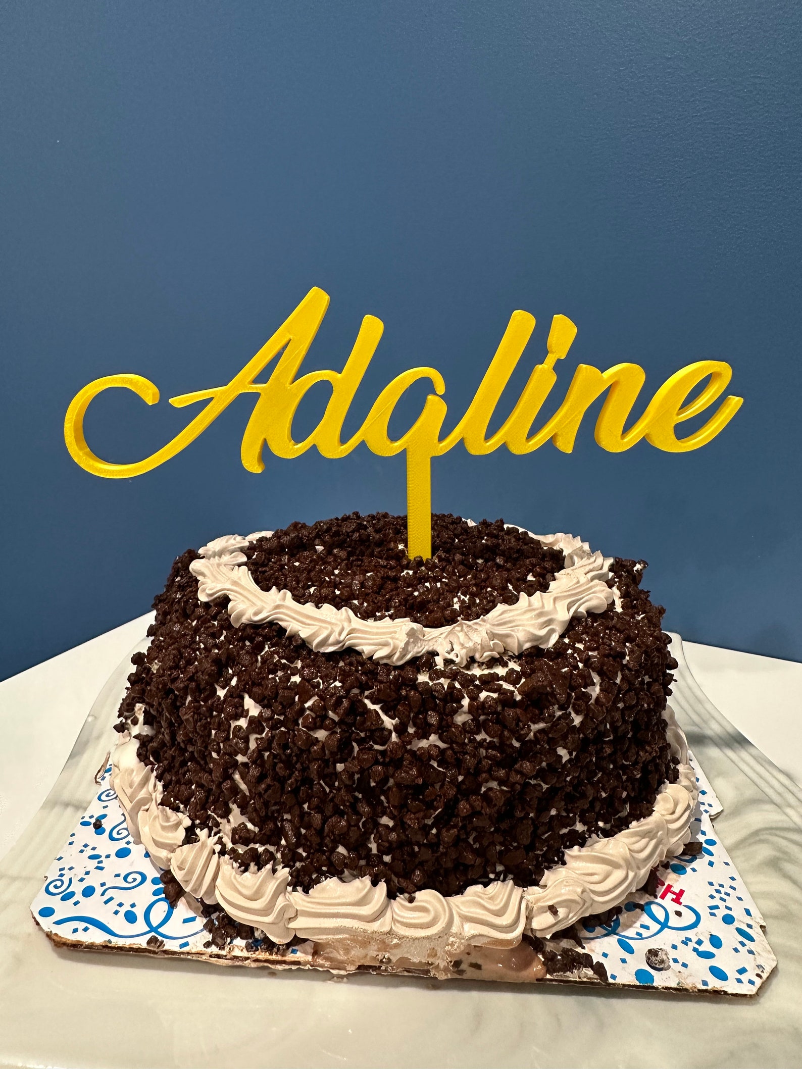 Personalized Name Cake Topper | Birthday Party | Wedding | Baby Shower ...