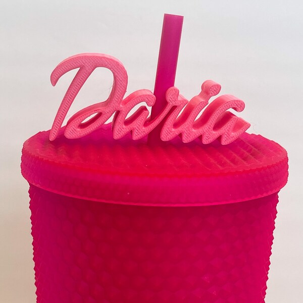 Custom Name Straw - Etsy