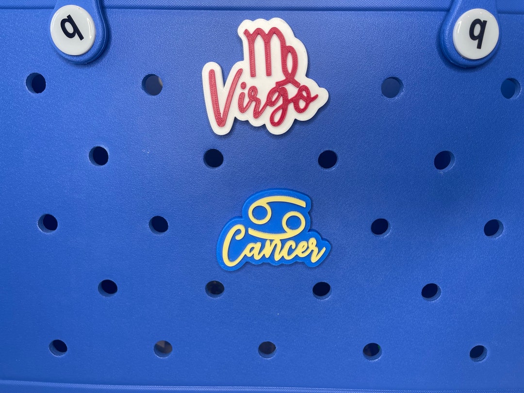 Zodiac Sign Bogg Bag Charm, Bogg Bag Accessories, Bogg Bag Charms, Bogg ...