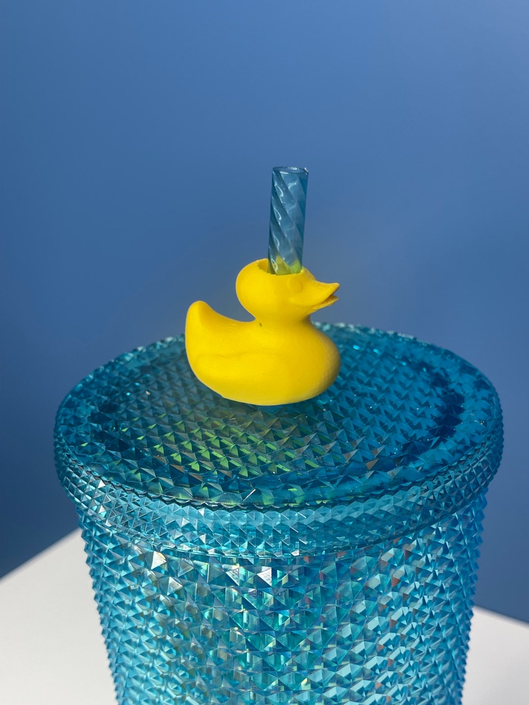 Duck Straw Buddy | Straw Topper | Straw Decor| Straw Charms - Etsy