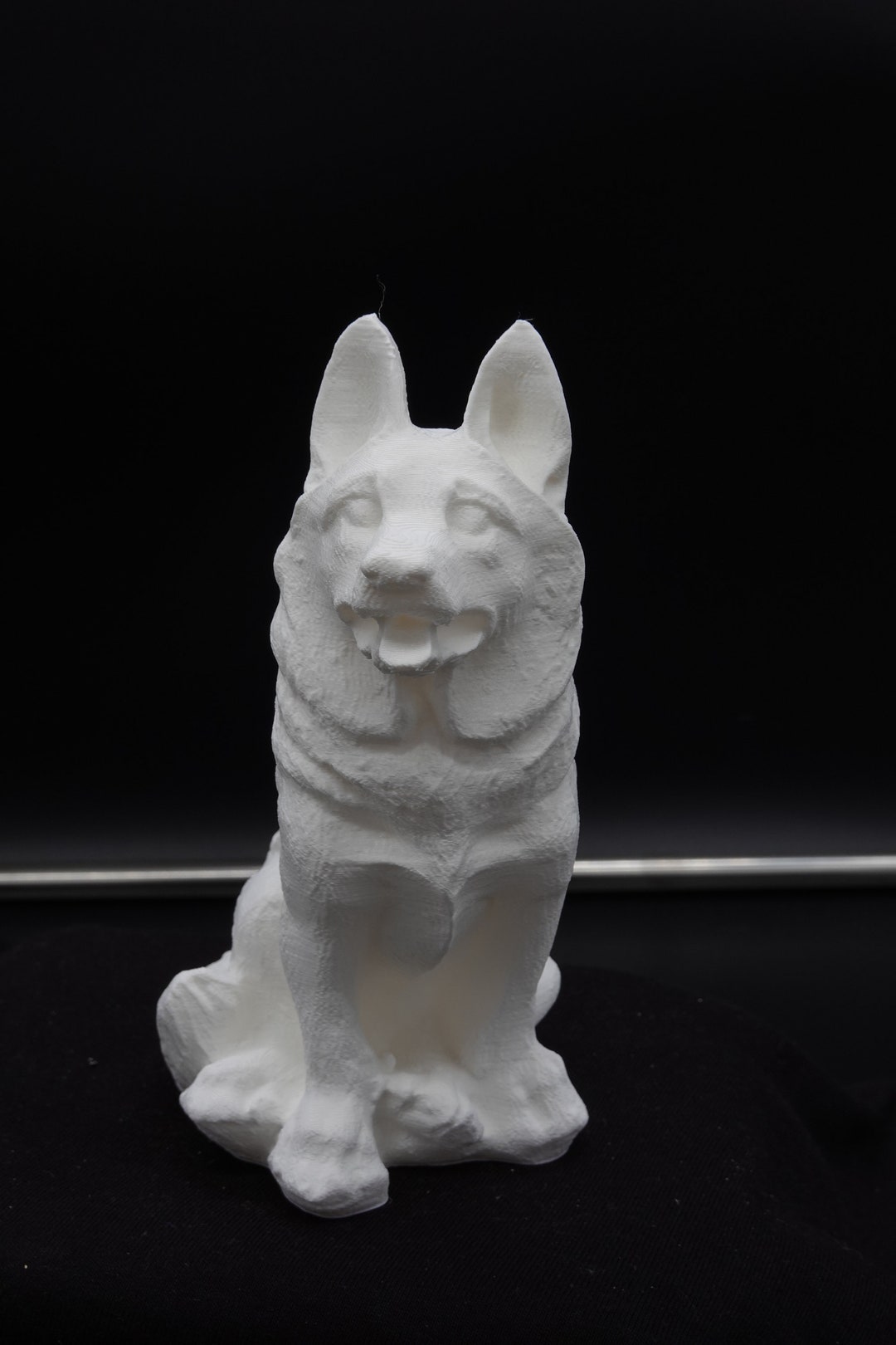 Sitting German Shepard, German Shepard Gifts, German Shepard Statue ...