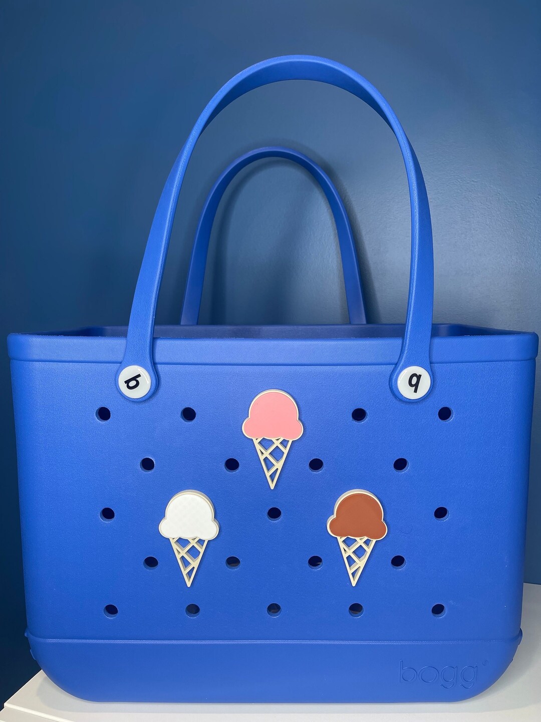 Ice Cream Cone Bogg Bag Charm, Bogg Bag Accessories, Bogg Bag Charms ...