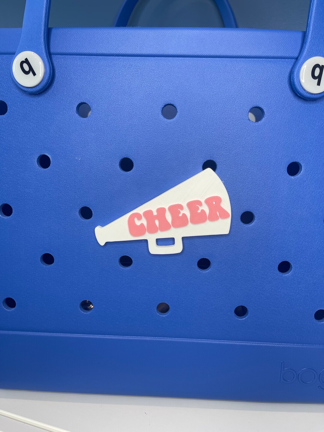 Megaphone Cheer Bogg Bag Charm, Bogg Bag Accessories, Mama Charms, Bogg ...