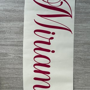 Personalized |room Decor | Doll Vinyl Sticker| Wall Art | Birthday ...