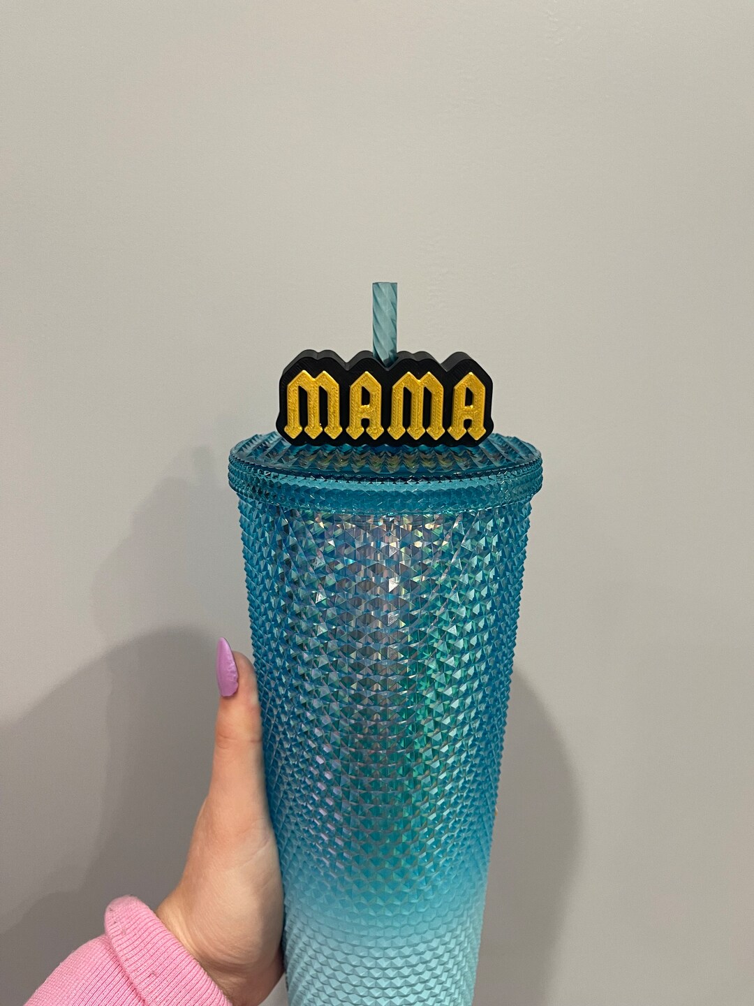 MAMA Straw Topper | Yeti Charms | Straw Charm | Mother's Day Gifts - Etsy