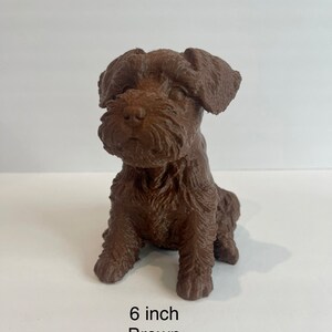 Mini Schnauzer Mini Schnauzer Statue Dog Statues Schnauzer - Etsy