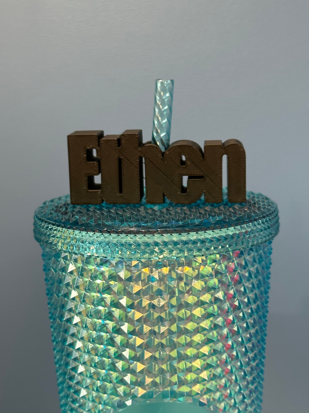 Custom Name Straw Topper | Straw Buddy | Birthday Party | Baby Shower ...