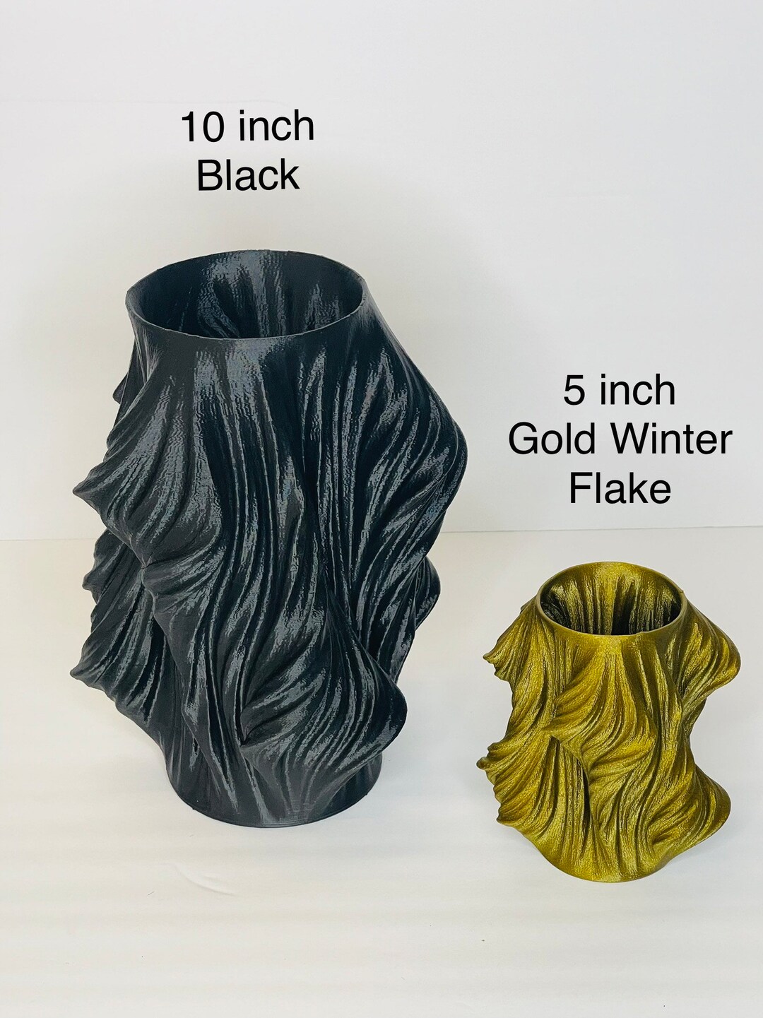 Abstract Vase, Wavy Planter/vase, Geometric Vase - Etsy