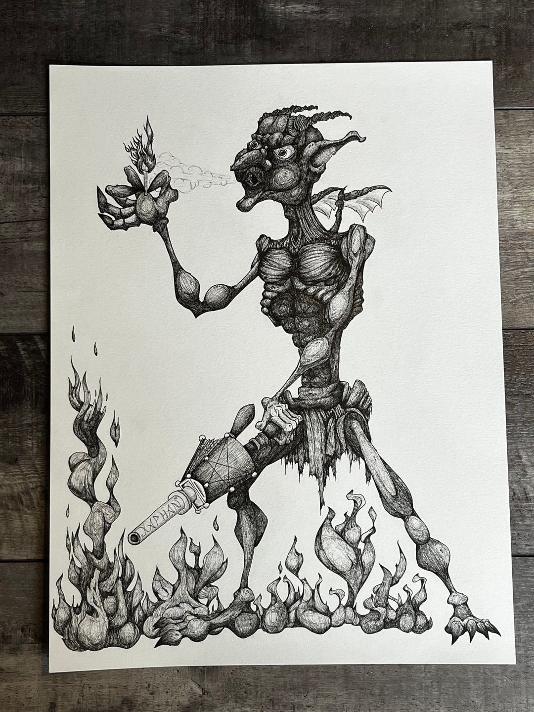 Watercolor Original Zaphan Poster Sized - Etsy