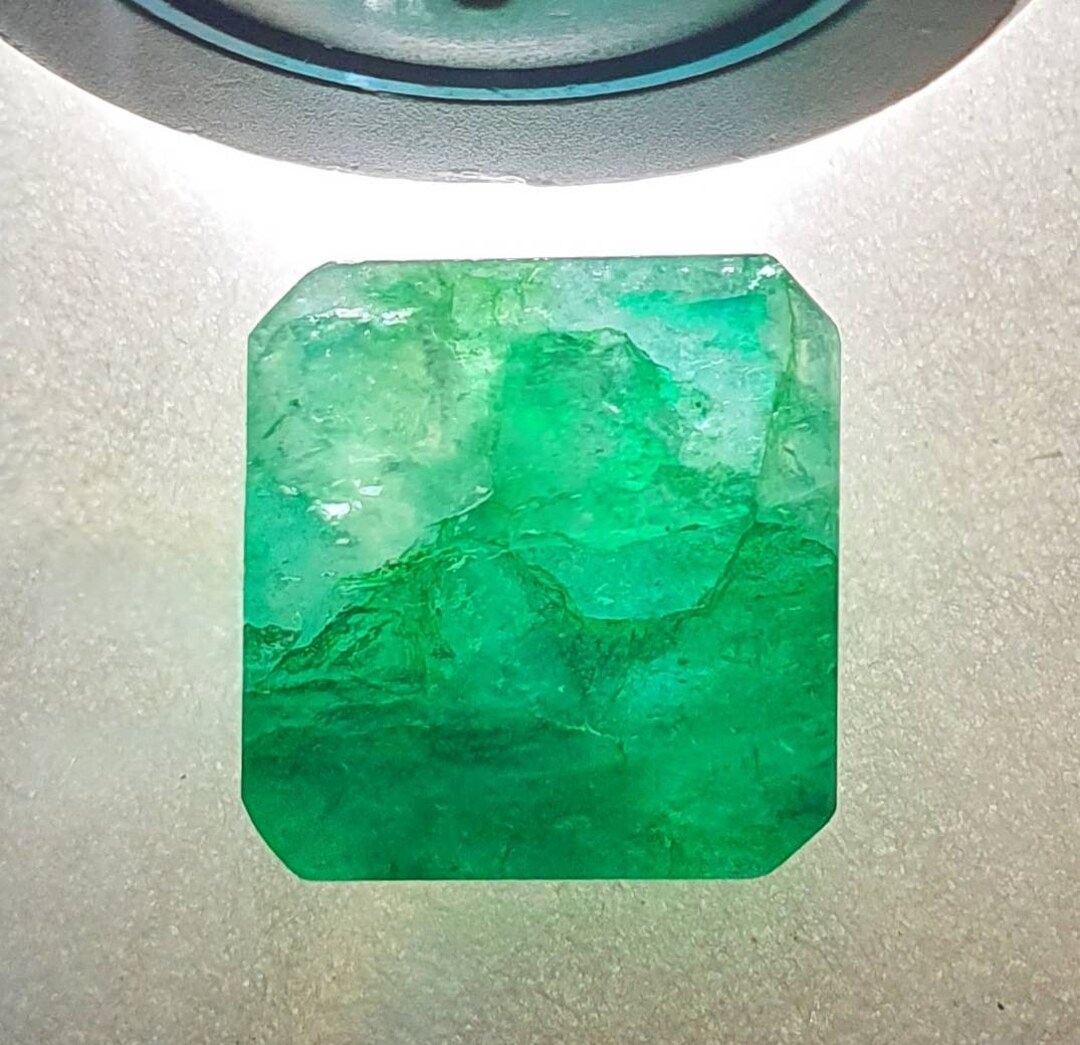 Emerald Smaragd 100% Natural 7.10 Crt / 1.42g E004 - Etsy UK