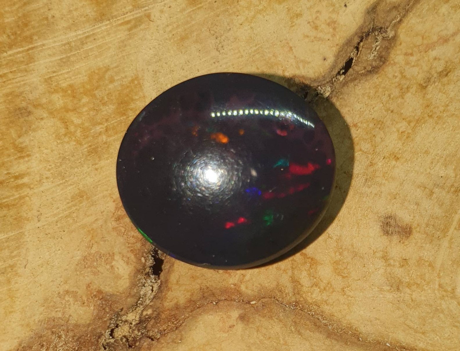 Opale nero 8,85 carati 1,77 grammi Opale australiano SLBO 0005 - Etsy ...