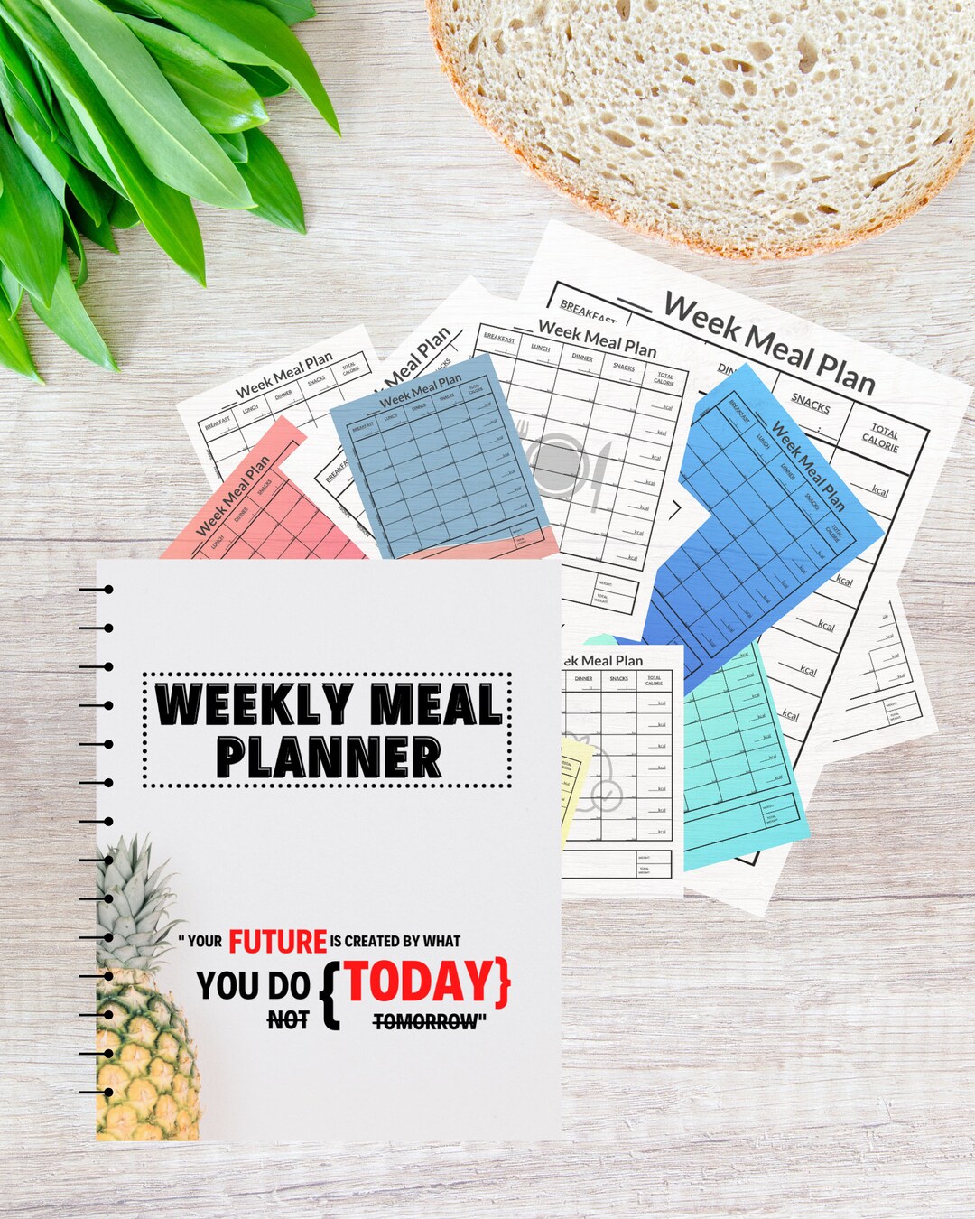 Weekly Meal Planner, Printable Calorie Calculator, Printable Diet Llist ...