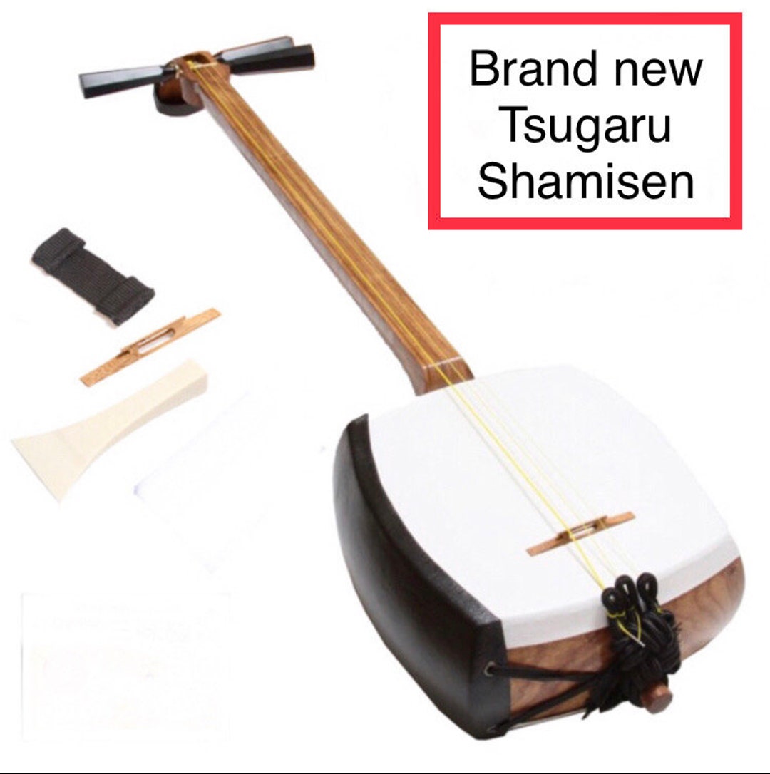 Brand New Tsugaru Shamisen, Traditional Japanese Three Stringed ...
