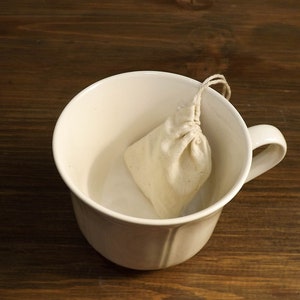 Reusable Tea Bags With Floral Pouch | Etsy