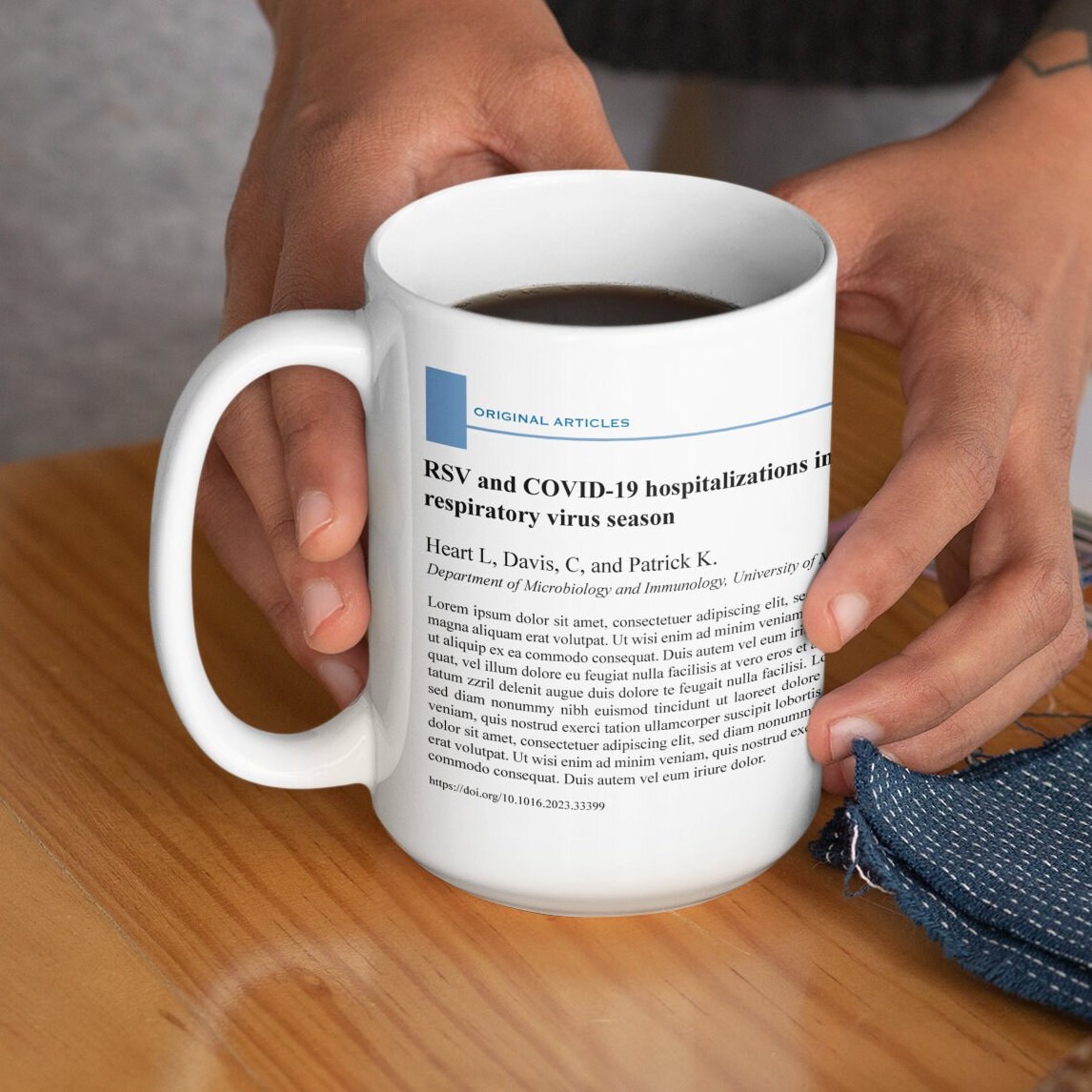 Mug de publication personnalisé pour doctorant - Etsy France