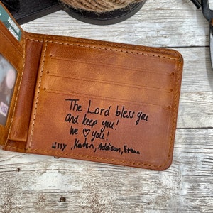 Slim Personalized Wallet,money Clip,christmas Gift,thin Engraved Wallet ...