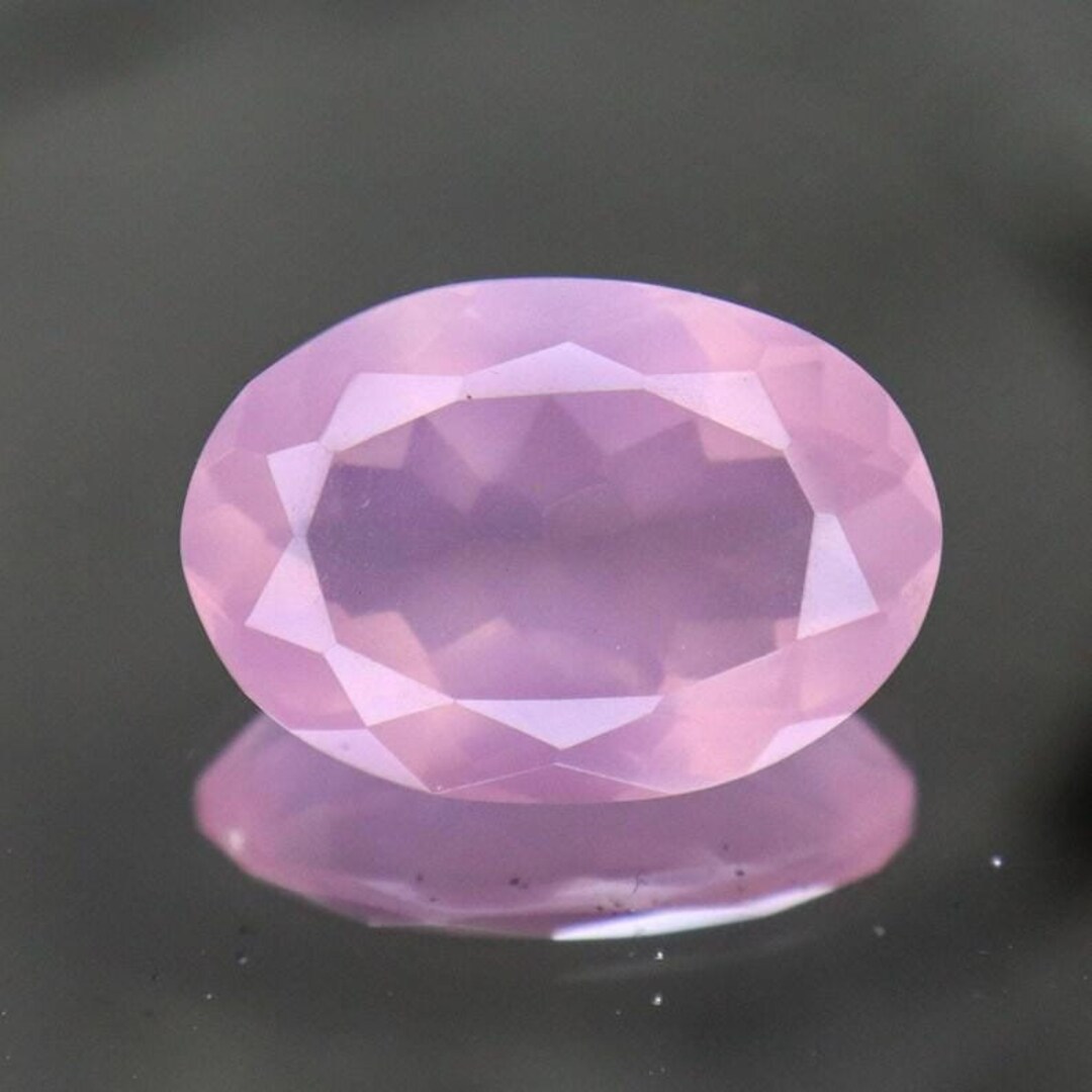 Natural Rose Quartz Oval Cut Faceted in 20X14X9 MM Cut 15.00 Carat ...