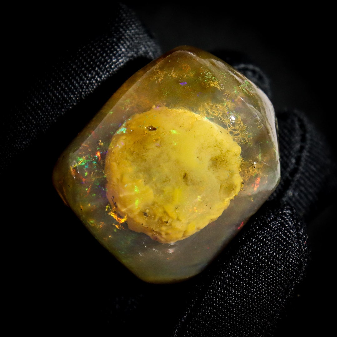Brain Opal Natural Ethiopian Water Opal With Rare Brain Inside ...