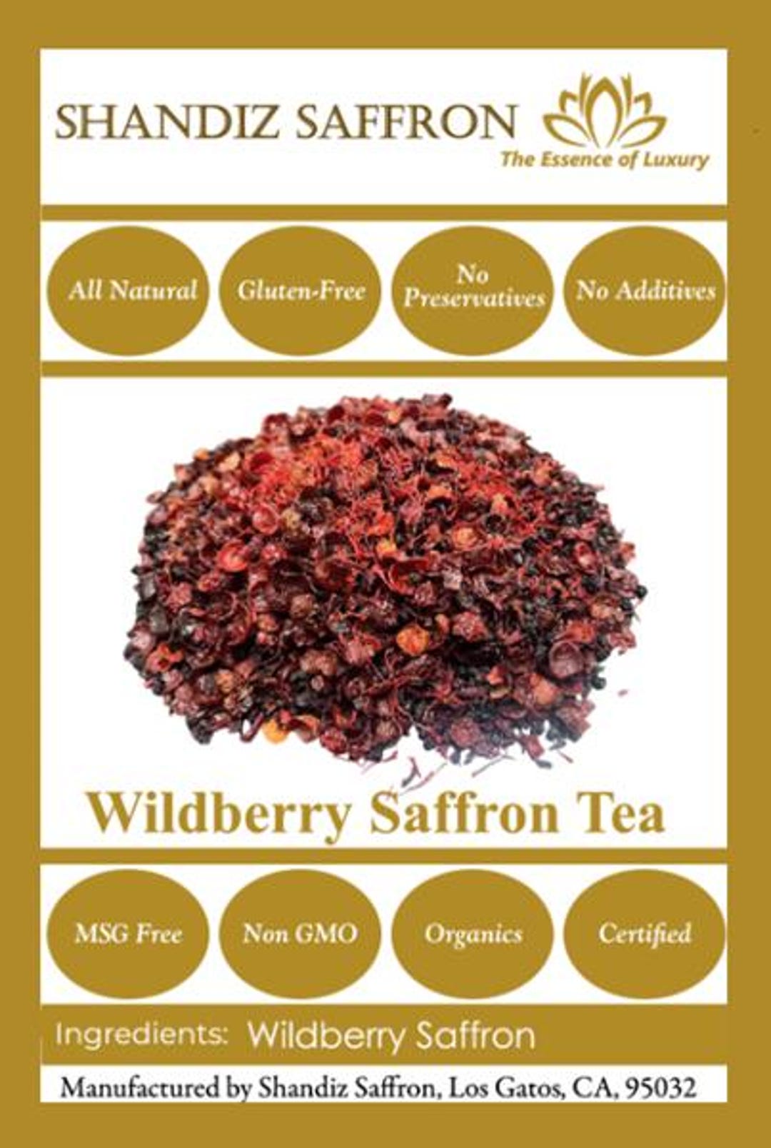 Shandiz Saffron Wild Berry Saffron Fruit Tea - Etsy