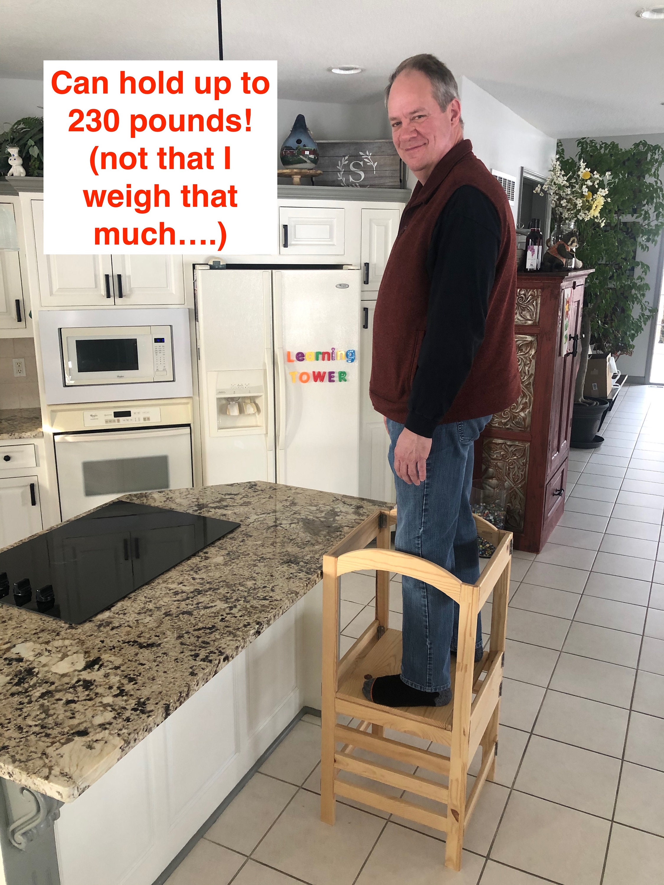 Foldable Kitchen Helper Toddler Step Stool Kitchen Helper - Etsy Canada