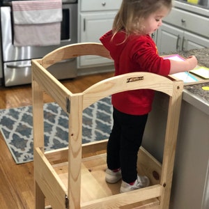 Foldable Kitchen Tower Helper, Kitchen Tower Helper , Toddler Step ...