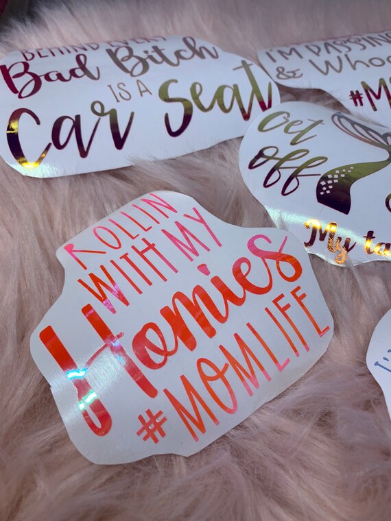 Car Decals Mom Car Decals Decals Momlife Decals - Etsy