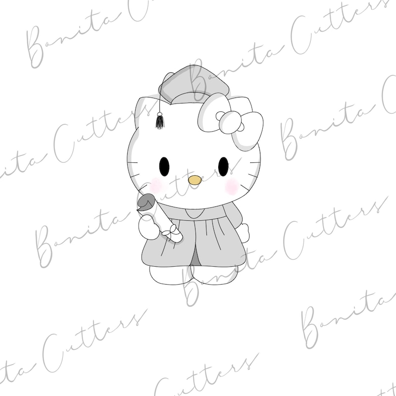 Hello Kittys Graduation - Etsy