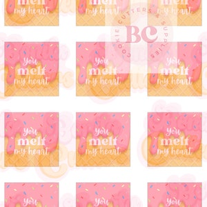 You Melt My Heart Tags- Digital Download- 12 Tags - Etsy