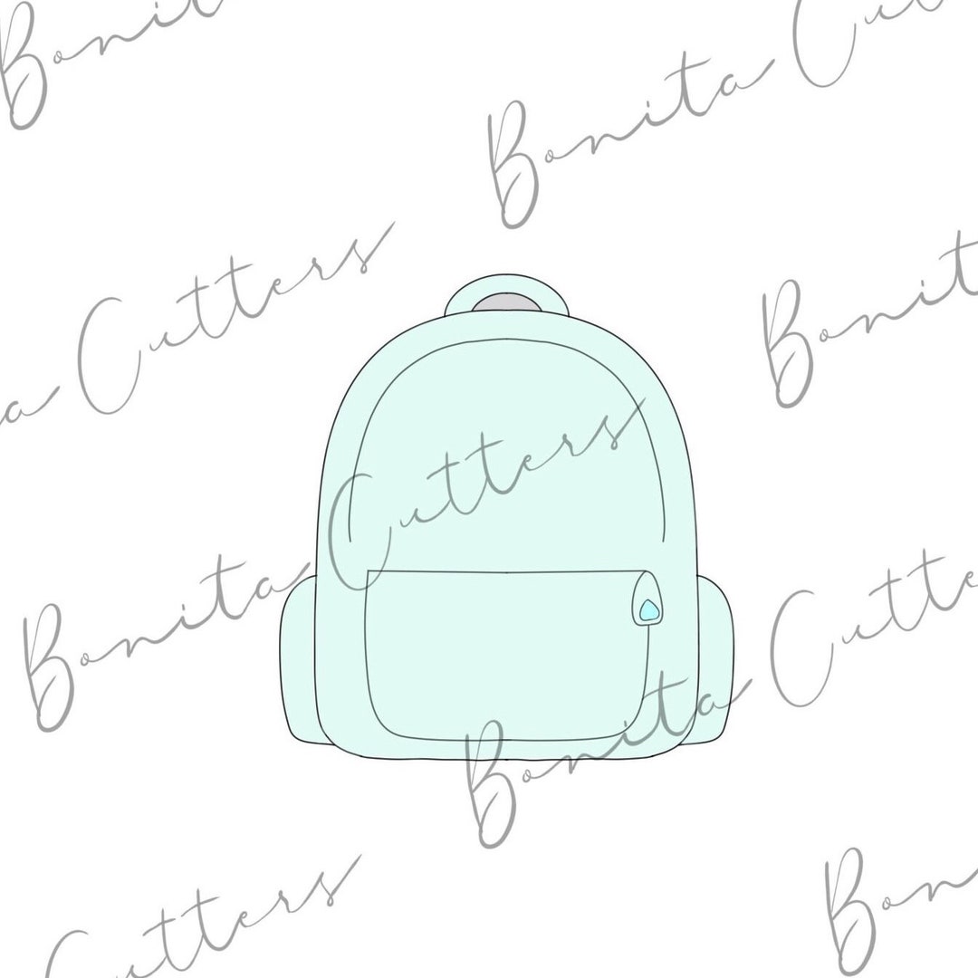 Backpack Cookie Cutter - Etsy
