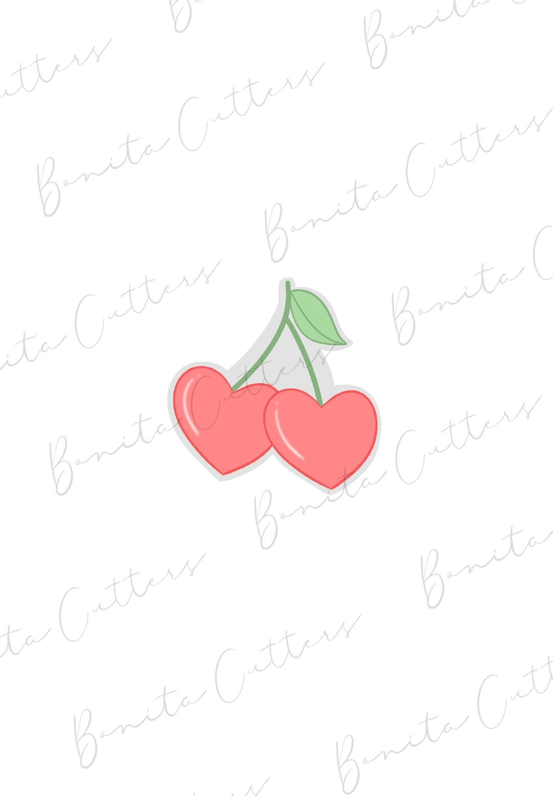 Heart Cherries Cookie Cutter - Etsy