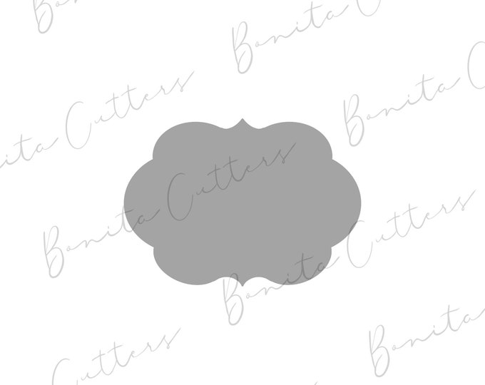 Plaque Emma Cookie Cutter - Etsy