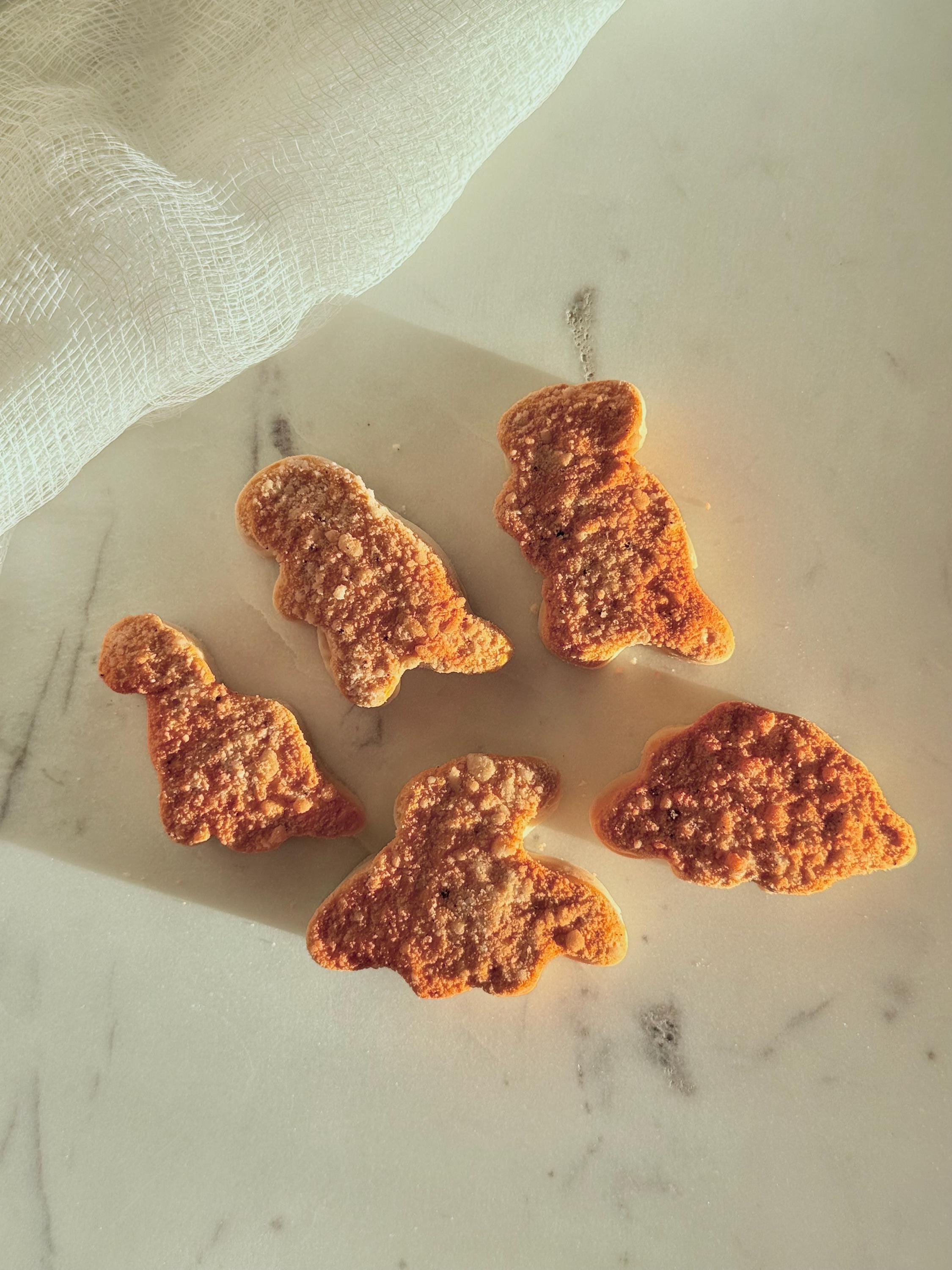 Dino Chicken Nugget Cookie Cutters- Set of 5 - Etsy