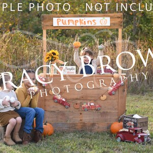 Pumpkin Booth Outdoor Setup Digital Backdrop for Composites - Etsy