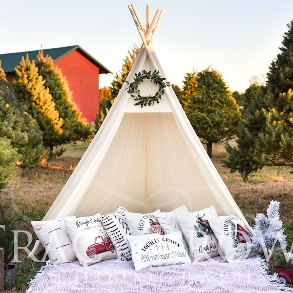 Teepee Christmas Tree - Etsy