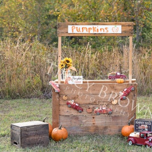 Pumpkin Booth Outdoor Setup Digital Backdrop for Composites - Etsy