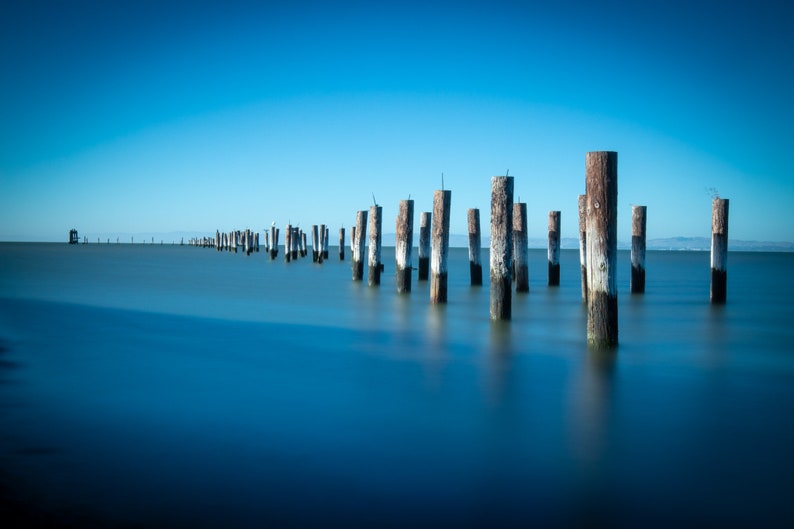 Digital Download of Old Point Richmond Pier in Pinole California - Etsy