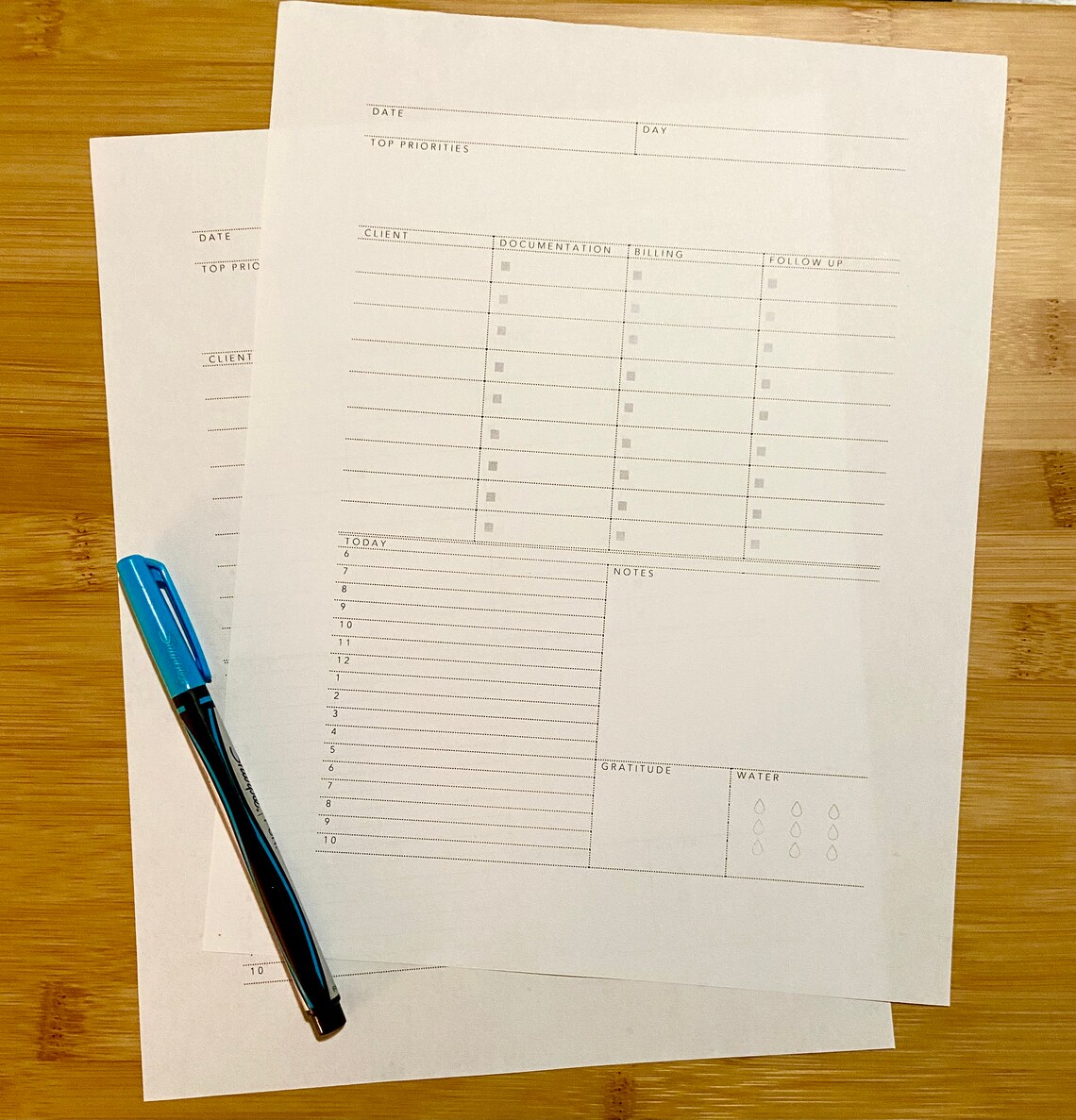 Daily Planner for Mental Health Professionals - Etsy