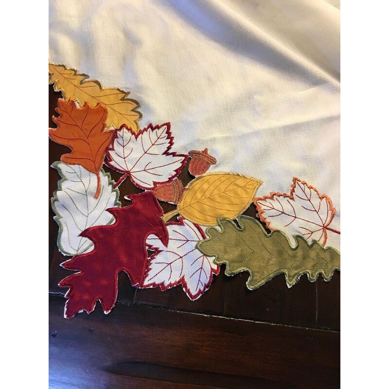 Fall Tablecloth - Etsy