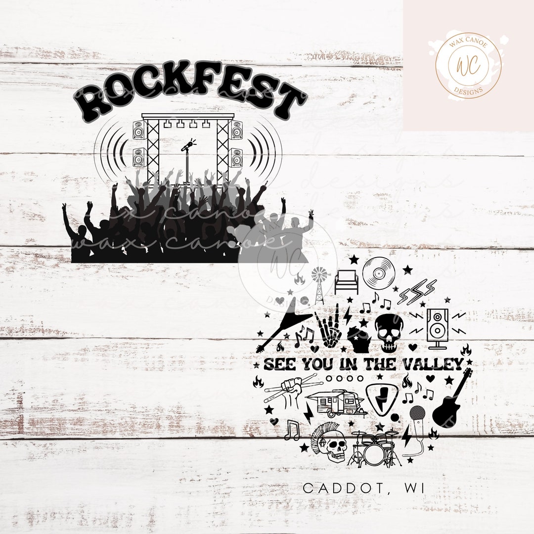 Rock Fest Svg-rock Festival Png-caddot-wi-concert Svg-see You in the ...
