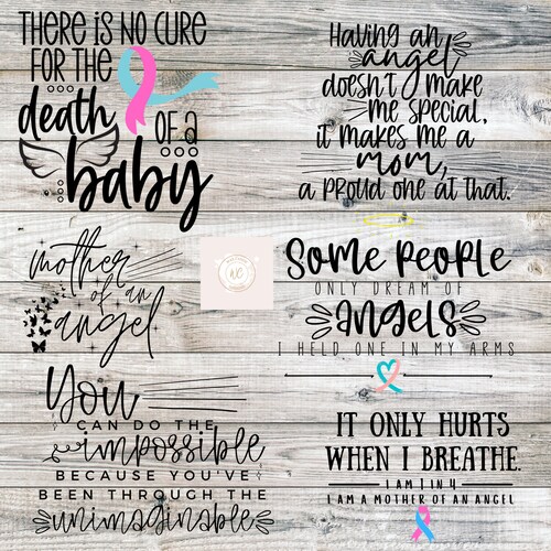 Pregnancy and Stillbirth Svg Pregnancy Loss Svg Infant - Etsy