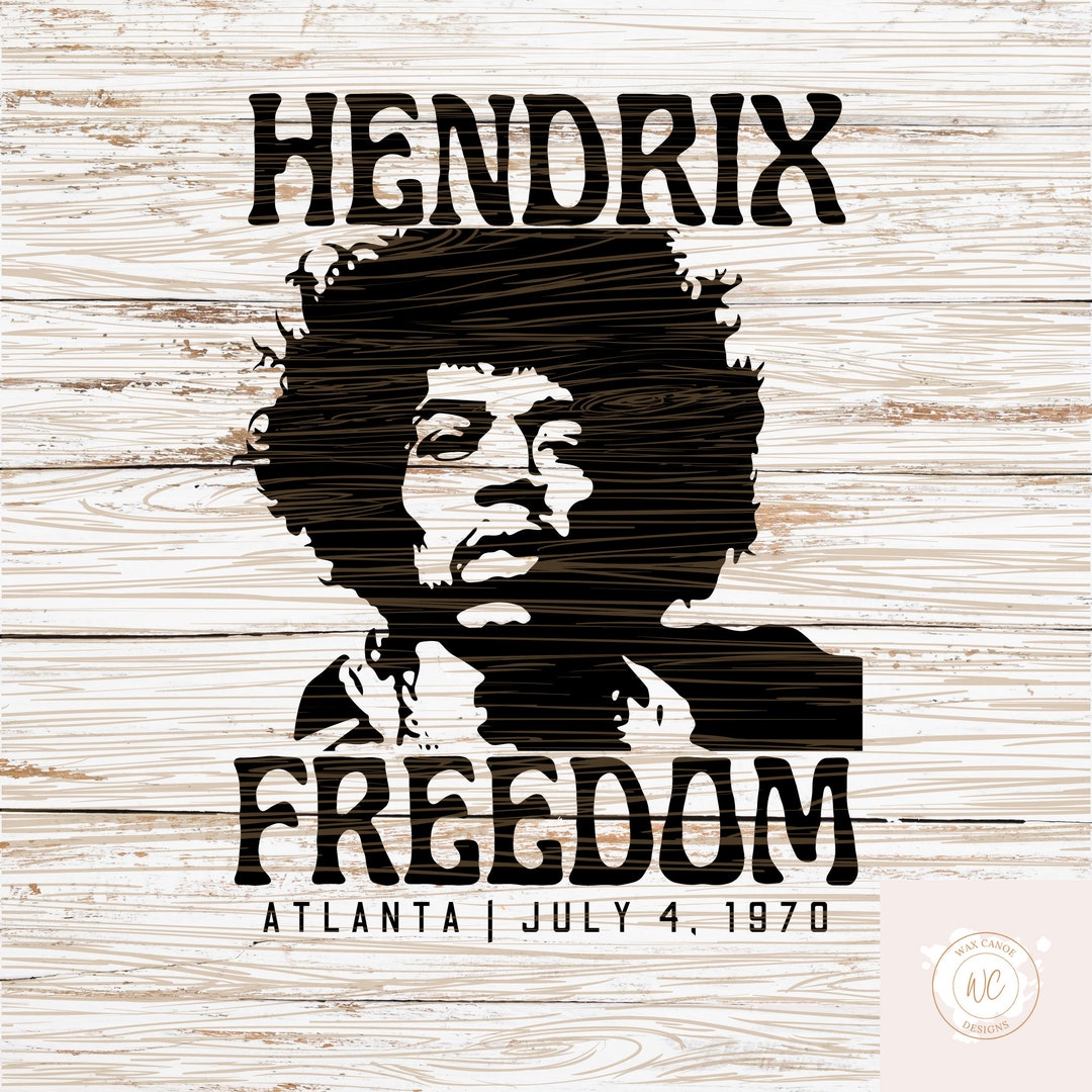 Jimi Hendrix Svg Hendrix Svg Freedom Svg Music Svg - Etsy UK